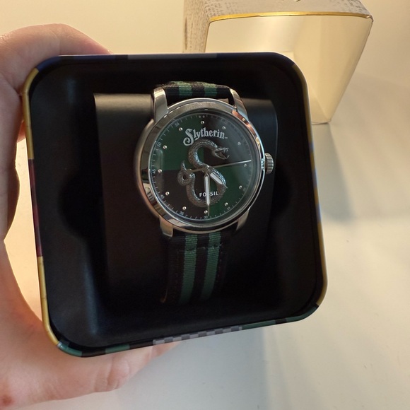 Fossil | Accessories | Fossil Slytherin Watch Limited Edition Harry ...